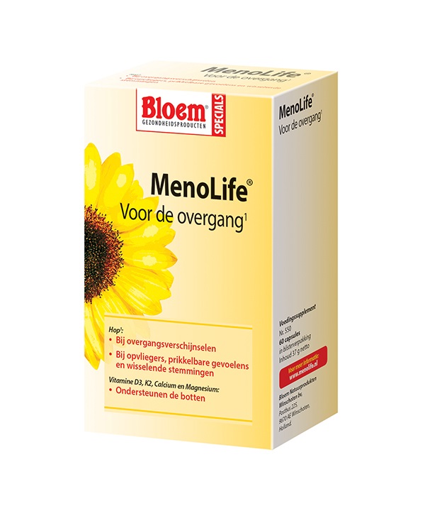 Menolife Bloem 60cap | De Gezondheidslijn