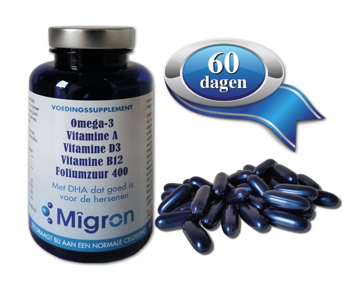 Migron vitamine complex Migron 60sg | De Gezondheidslijn