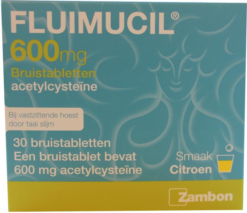 Fluimucil 600mg 30brt | De Gezondheidslijn